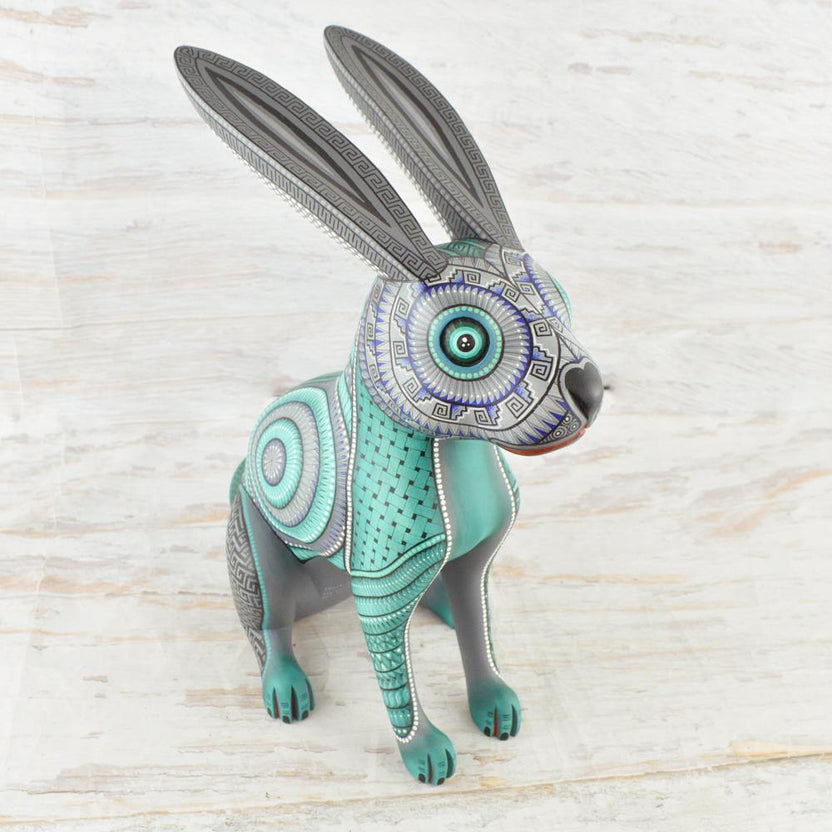 Rabbit Alebrije Oaxacan Wood Carving | magiamexica.com – Magia Mexica